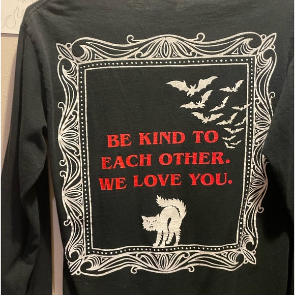 Gildan | Shirts | Thrifted Gothic Band Merch Long Sleeve With Gothic ...